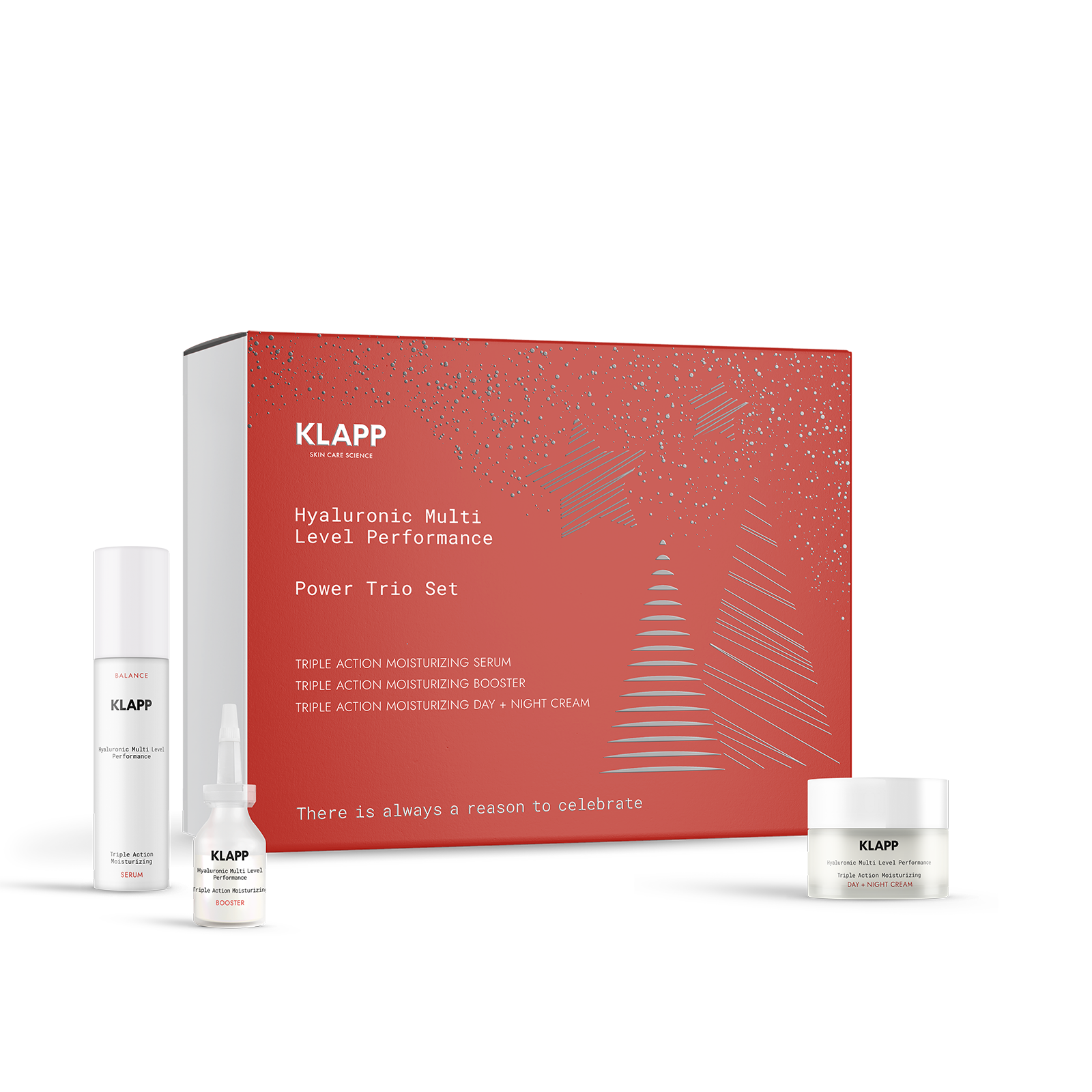 Triple Action Moisturizing Power Trio Set – KLAPP | Professional Skincare Made in Germany